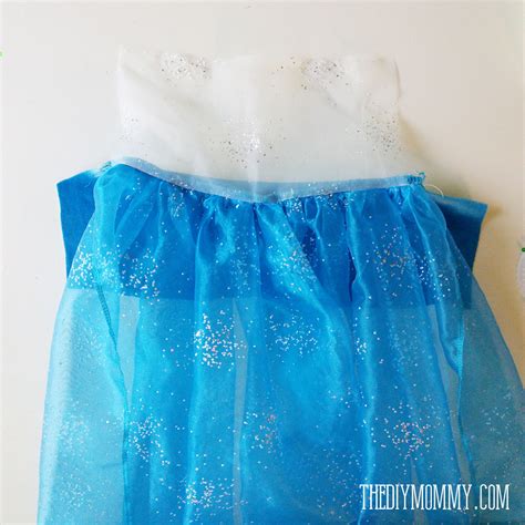 Free Pattern And Tutorial For A Frozen Inspired Elsa Dress Costume The Diy Mommy