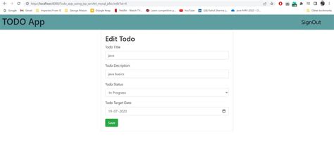 GitHub Sharmar488 TodoAppUsingJSP Servlet Mysql Jdbc TODO App Where