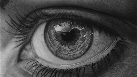 HOW TO DRAW HYPER REALISTIC EYE PART 3 SPEED DRAWING YouTube