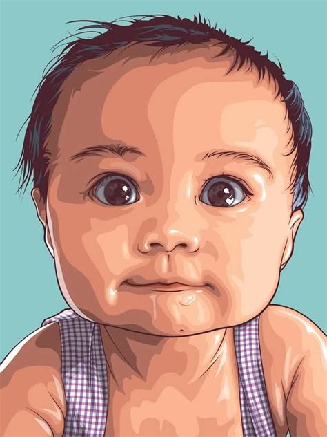 Vector Portrait Tutorial At Vectorified Collection Of Vector