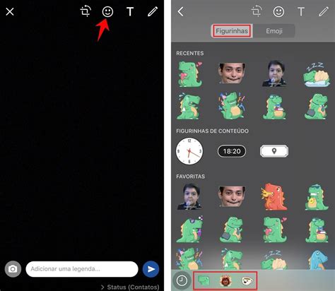 Como Colocar Figurinhas Na Foto Do Status Do Whatsapp Aqui Escolha Em
