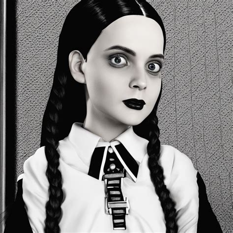 KREA AI Wednesday Addams Nude