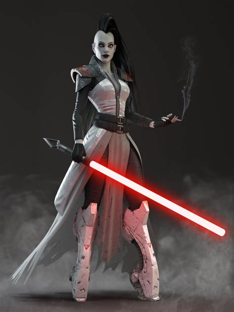 Pin By V T On Star Wars Star Wars Fan Art Star Wars Concept Art Female Sith