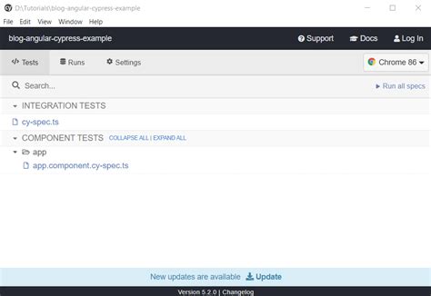 unit testing in angular with cypress