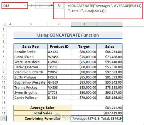 How To Combine Two Formulas In Excel Ways Exceldemy