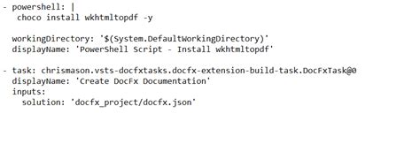 Docfx PDF Build In Azure DevOps Stack Overflow