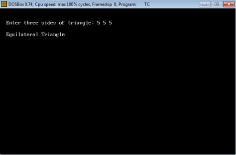 c program to check triangle is equilateral isosceles or scalene linux punx