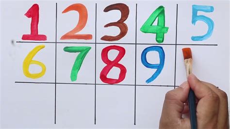 Writing Number 1 To 15 Learn To Write Number From 0 To 20 For Pre