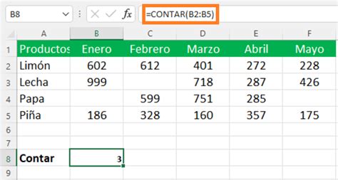 La Funcion Contar En Excel Image To U