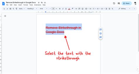 How To Remove Strikethrough In Google Docs 4 Easy Steps