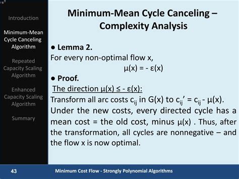 ppt minimum cost flow problem strongly polynomial algorithms powerpoint presentation id