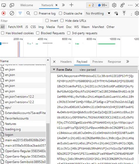 Getting SAML Response With Selenium Stack Overflow