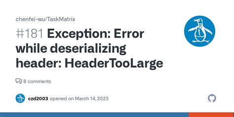 Exception Error While Deserializing Header HeaderTooLarge Issue