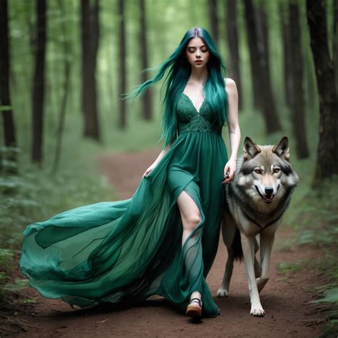 Witch And Wolf By Drozilmitch On Deviantart
