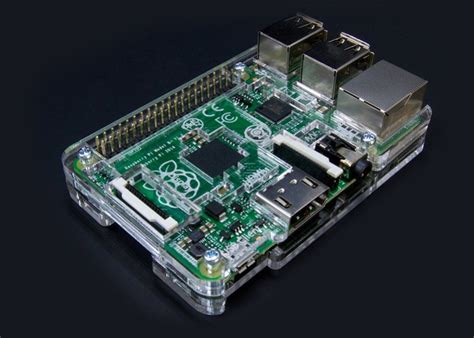 Naked Pi B Raspberry Pi Transparent Case Video