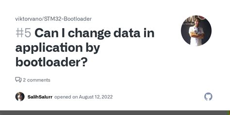 Can I Change Data In Application By Bootloader Issue 5 Viktorvano