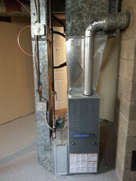 American Standard 80 Efficient Gas Furnace Cooling Installation Gas