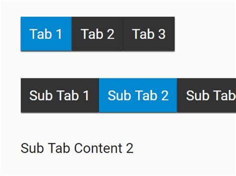 Easy Multi Level Tabs Plugin With JQuery MultiTabs Free JQuery Plugins