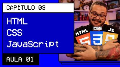 A diferença entre HTML CSS e JavaScript Curso em Vídeo HTML5 e CSS3