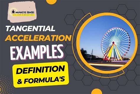 9 tangential acceleration examples in physics easy explained
