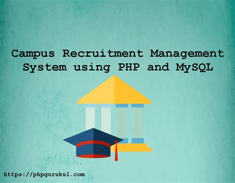 Campus Recruitment Management System Project Using PHP And MySQL