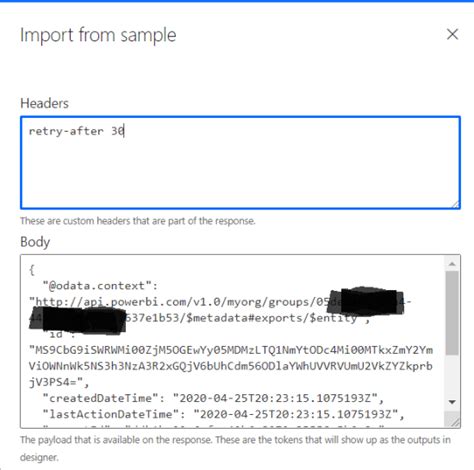 chris webb s bi blog calling the power bi export api from power automate part 1 creating a