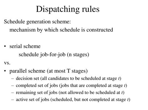 ppt chapter 2 model of scheduling problem powerpoint presentation free download id 1224028