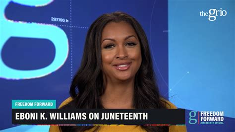 Watch Eboni K Williams On Juneteenth And Black Liberation Thegrio