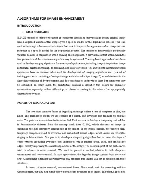 paper on image enhancement pdf multidimensional signal processing digital signal processing