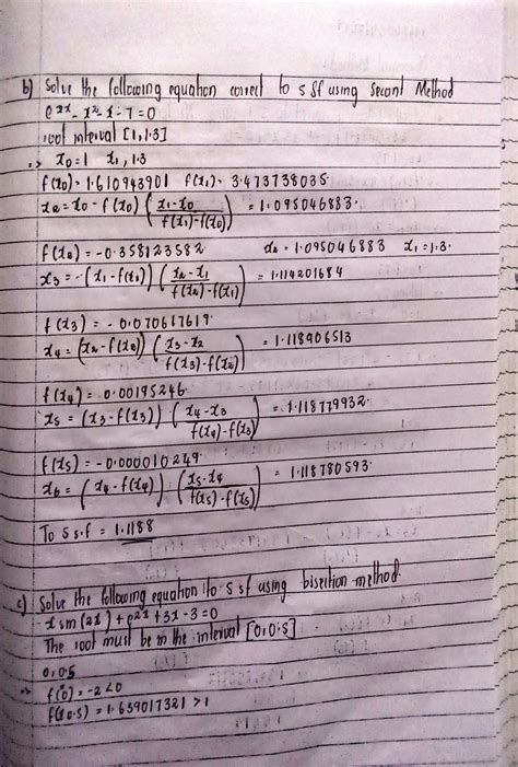 SOLUTION Numerical Methods SOLVED Questions Part 2 Studypool