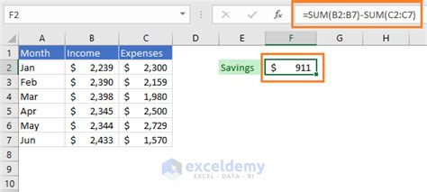 how to add and subtract columns in excel printable templates
