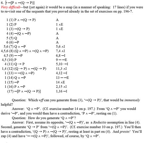 propositional calculus related construct a proof of