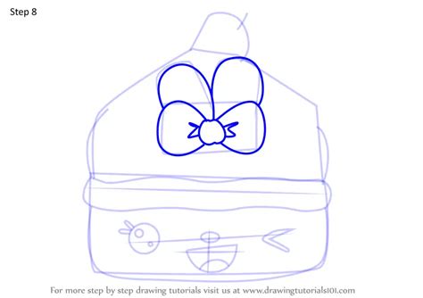 How To Draw O J Icing From Num Noms Num Noms Step By Step