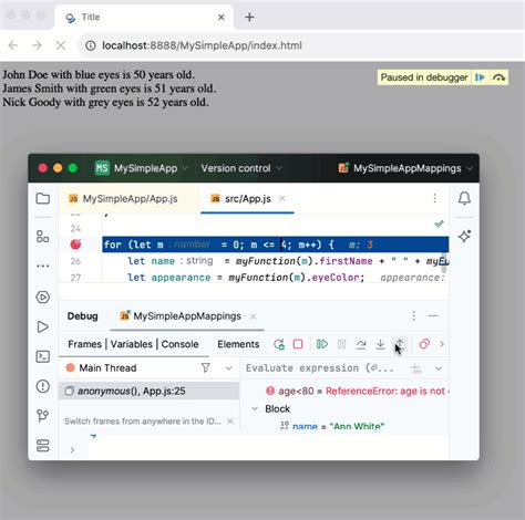debug javascript in chrome webstorm documentation
