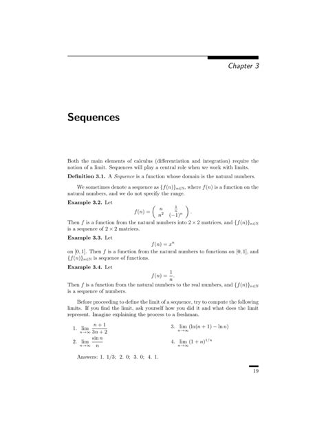 compute the limit of a sequence solved 2n3 7 compute the limit of the sequence an 2 chegg com