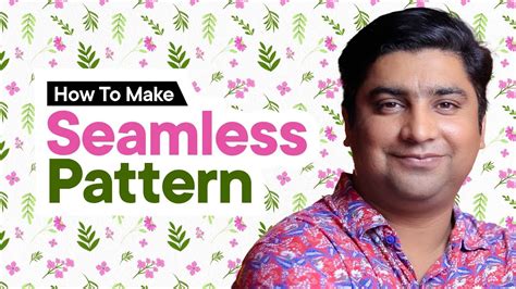 How To Create Seamless Pattern In Adobe Illustrator Tutorial YouTube