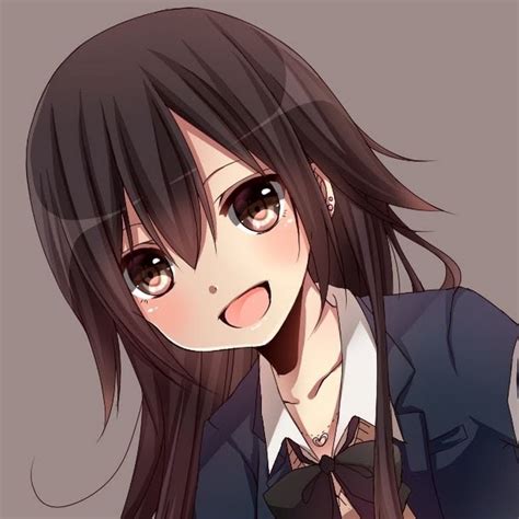 Cabelo Castanho De Anime Imagens De Meninas Cabelos Castanhos