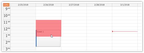 event overlaps event calendar daypilot documentation scheduling components for javascript