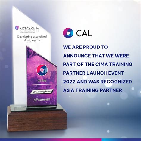 We Are Proud To Announce That We Were Part Of The CIMA Training