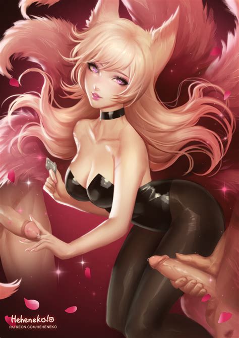 Sg Ahri By Heheneko Hentai Foundry