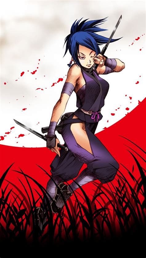 Safebooru Anime Picture Search Engine 1girl Ayame Tenchu Bandages Bare Shoulders Blue