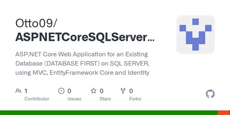 github otto09 aspnetcoresqlserverwebapplicationsample asp core web application for an