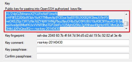 Generate SSH Key Virtuozzo Dev Docs