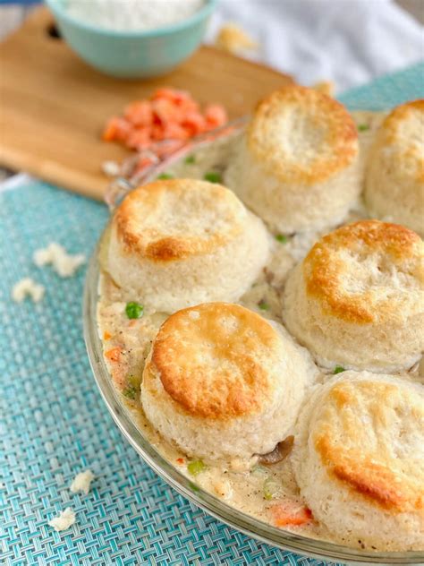 Creamy Biscuit Chicken Pot Pie 30 Minute Recipe Video
