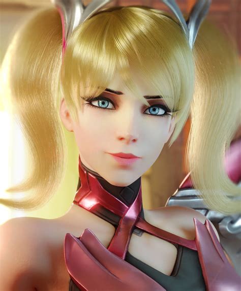 Pink Mercy By Brownie Ari On Deviantart