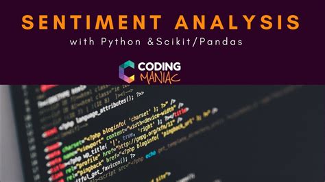how to do a sentiment analysis with python scikit learn and pandas natural language