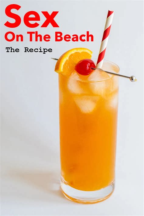 Sex On The Beach Cocktail
