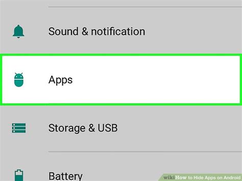How To Hide Apps On Android With Pictures WikiHow