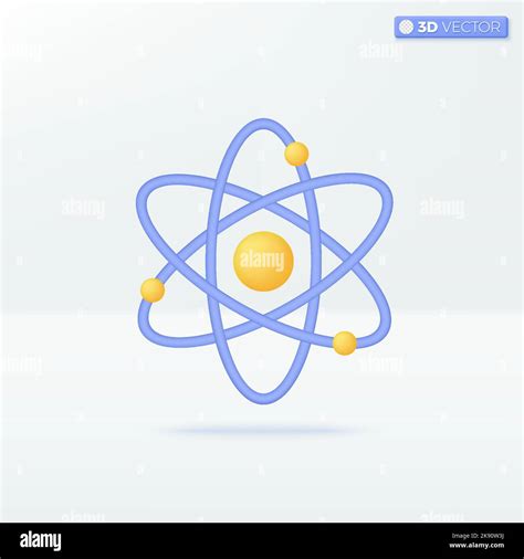 Symbole für Atom Symbole Zellkern molekulare Chemie orbitale