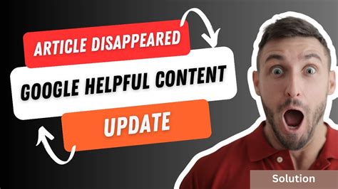 Solution Google Helpful Content Update Recovery Recover